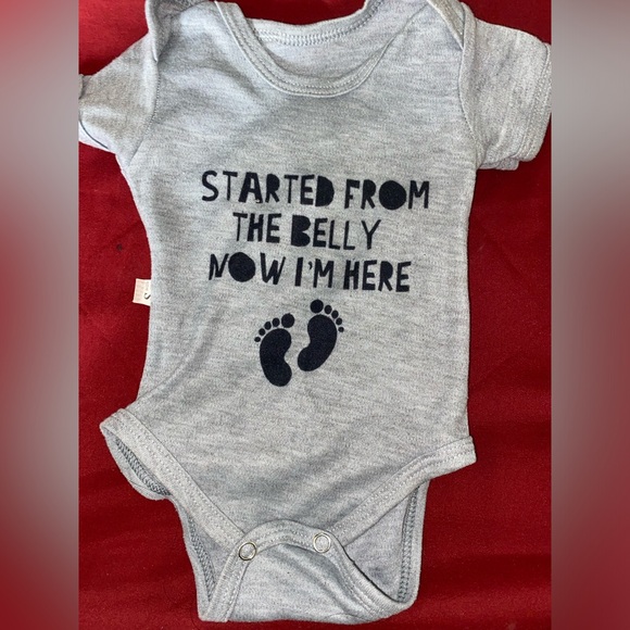 One Pieces | Newborn Gray Onesies For Girl Or Boy With Snaps | Poshmark